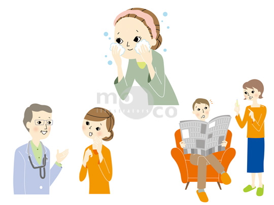 illustrators moco イラスト [カット]