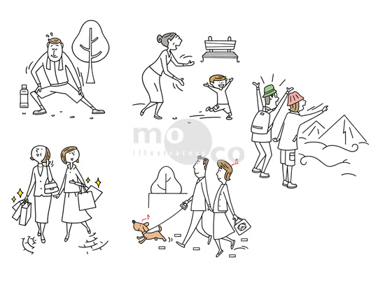 illustrators moco イラスト [カット]